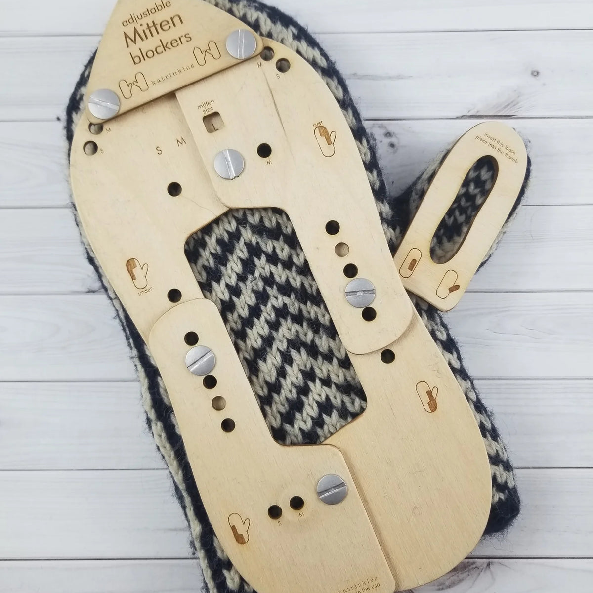 Katrinkles Adjustable Mitten Blockers – Hippy Strings