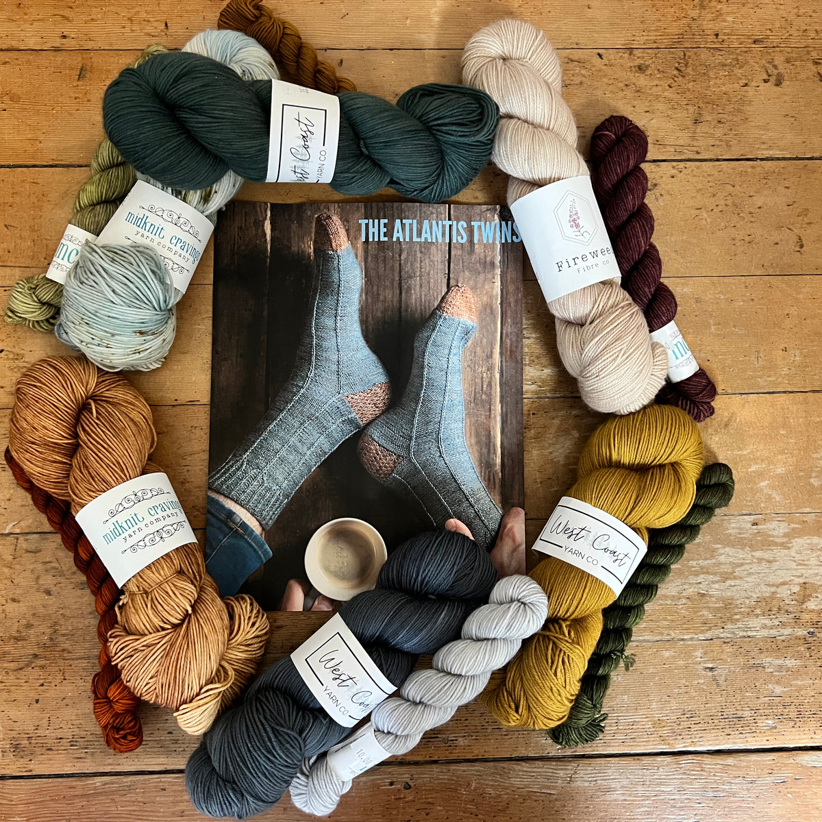 The Atlantis Twins Sock Kit – Hippy Strings